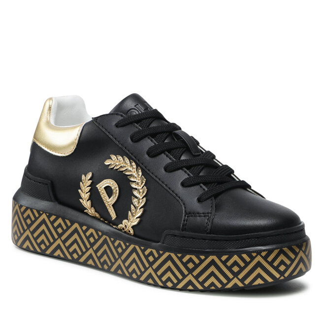 Sneakers Pollini SA15014G1FXD100A Nero/Oro | escarpe.it