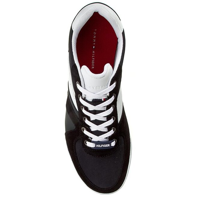 Sneakersy Tommy Hilfiger Riley 2C FM56821103 Granatowy | eobuwie.com.pl