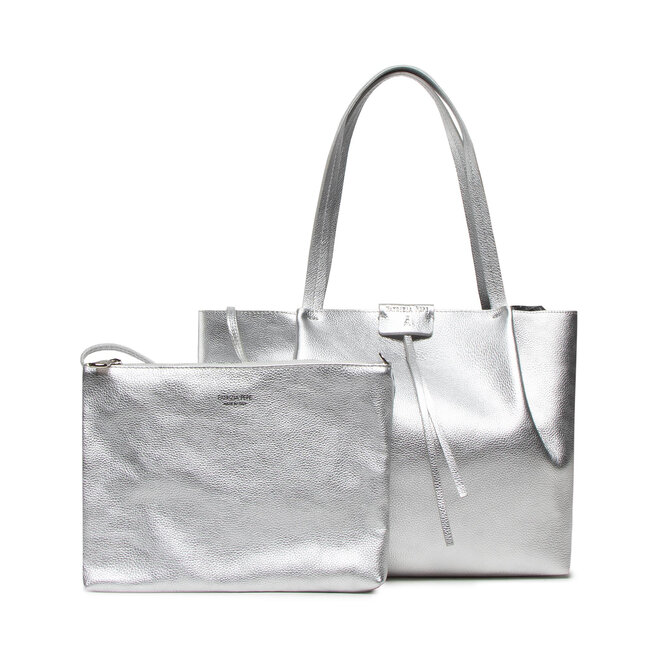 Geantă Patrizia Pepe CB8895/L001-S298 Silver | epantofi.ro