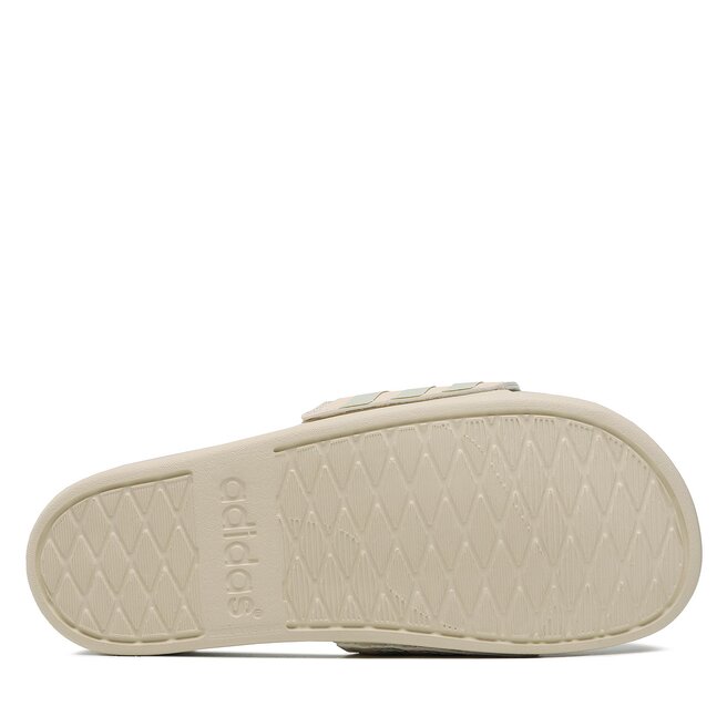 Pantoletten adidas Adilette Comfort Slides H03620 Beige | eschuhe.de