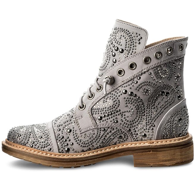 Stiefeletten Alma En Pena V18128 Satin Grey | eschuhe.de