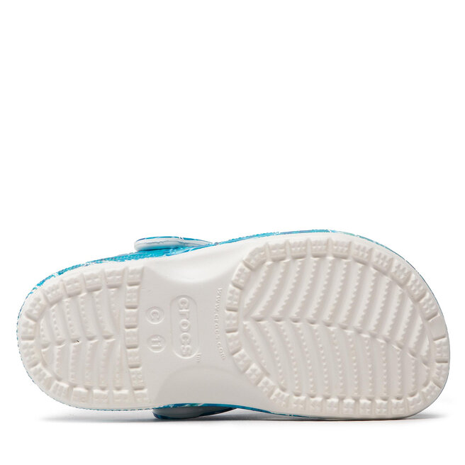 Παντόφλες Crocs Classic Pool Party Clog K 207826 Shark/Ocean ...
