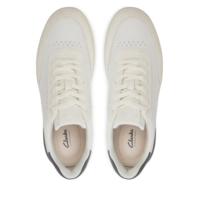 Sneakers Clarks Courtlite Run 26176726 Weiß | eschuhe.de