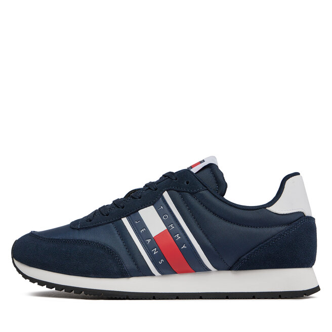 Zapatillas Tommy Jeans Tjm Runner Casual Ess EM0EM01351 Dark Night Navy C1G | zapatos.es