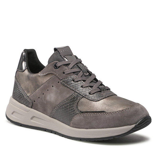 Sneakers Geox D Bulmya A D25NQA 022BN C9F1G Grau | eschuhe.de