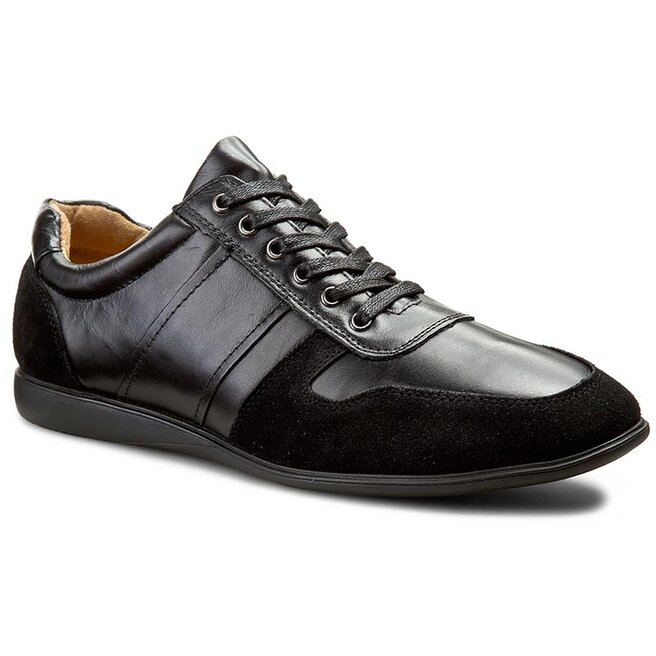 Półbuty Gino Rossi MP2382-TWO-BGBW-9999-0 Czarny | eobuwie.com.pl