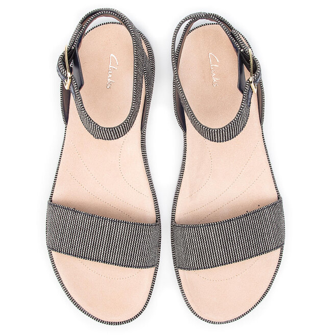 Sandały Clarks Botanic Ivy 261392354 Granatowy | eobuwie.com.pl