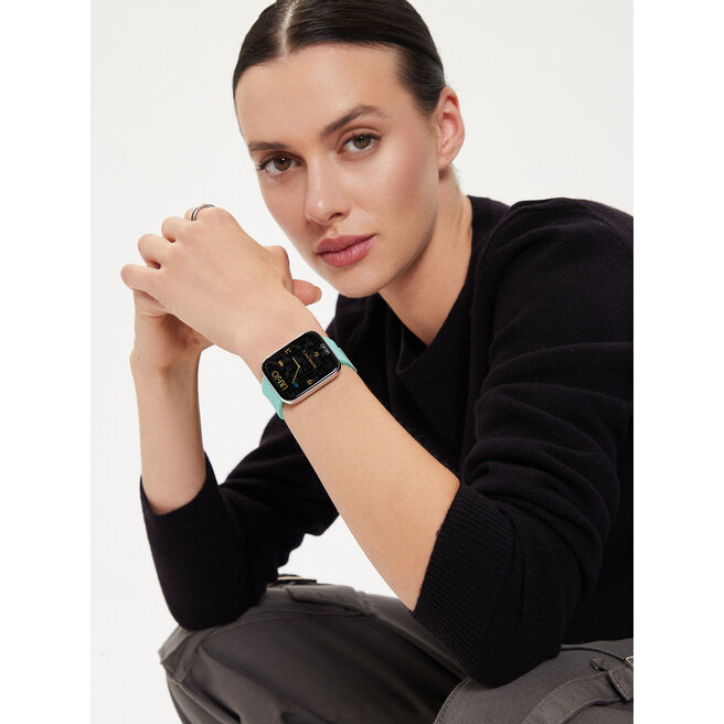 Smartwatch Liu Jo Voice Slim SWLJ089 Silver/Aquamarine | eschuhe.de