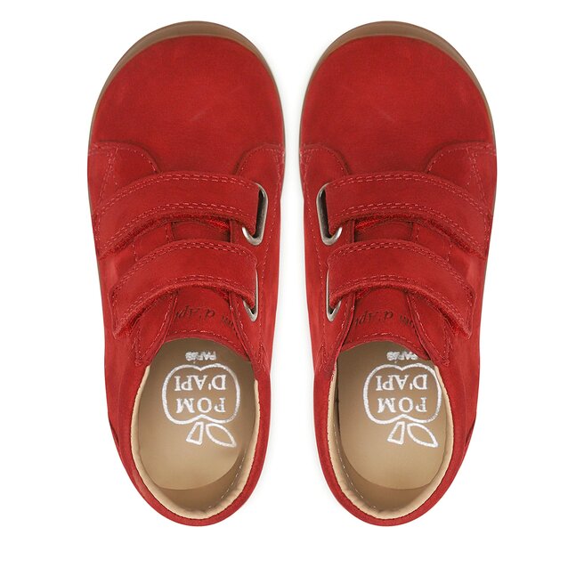 Sneakersy Pom d'Api Flex-Up Easy N1DDBU0404 S Czerwony | eobuwie.com.pl
