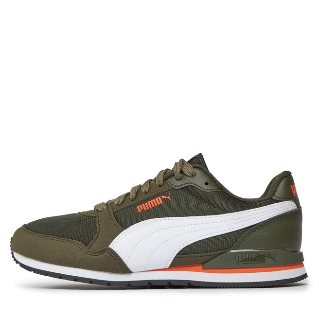 Sneakersy Puma ST Runner V3 Mesh Jr 385510 15 Zielony | eobuwie.com.pl