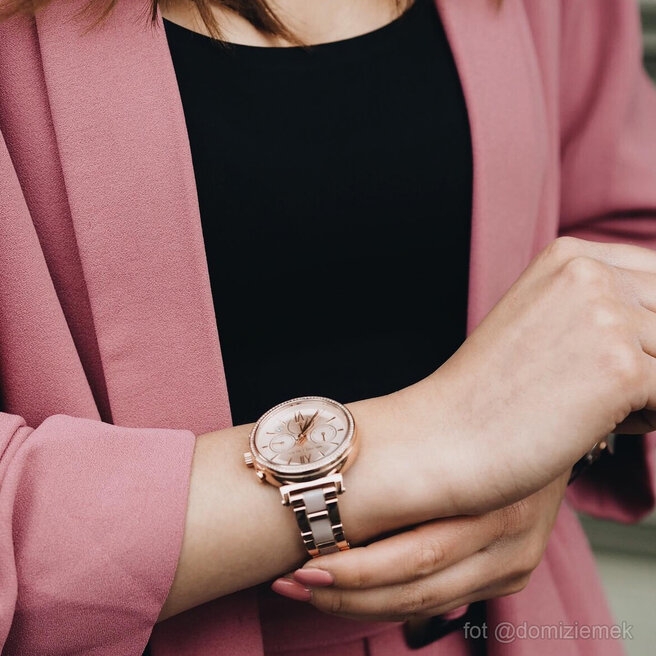 Hodinky Michael Kors Sofie MK6560 Růžová | eobuv.cz