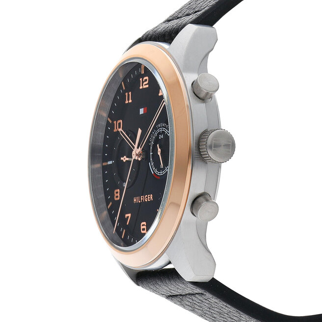 Zegarek Tommy Hilfiger Patrick 1791786 Rose Gold/Silver/Black | eobuwie ...