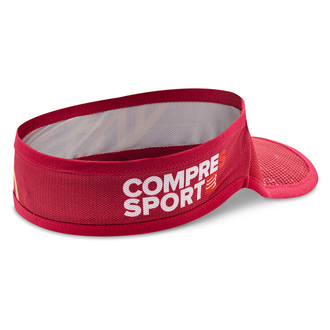 Visiera Compressport Spiderweb Ultralight Visor SULVISOR Bordeaux ...