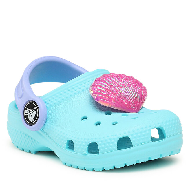 Pantoletten Crocs Crocs Classic I Am Mermaid Clog T 208652 Blau ...