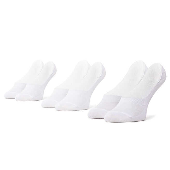 3er-Set Damen Sneakersocken Lee Cooper Invsocks 1802 Weiß | eschuhe.de