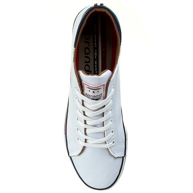 Tenisówki Sprandi M188SS16-03 Biały | eobuwie.com.pl