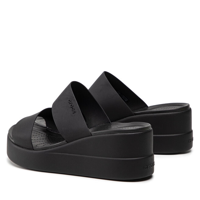 Crocs Crocs Brooklyn Mid Wedge W Zwart, 44% OFF