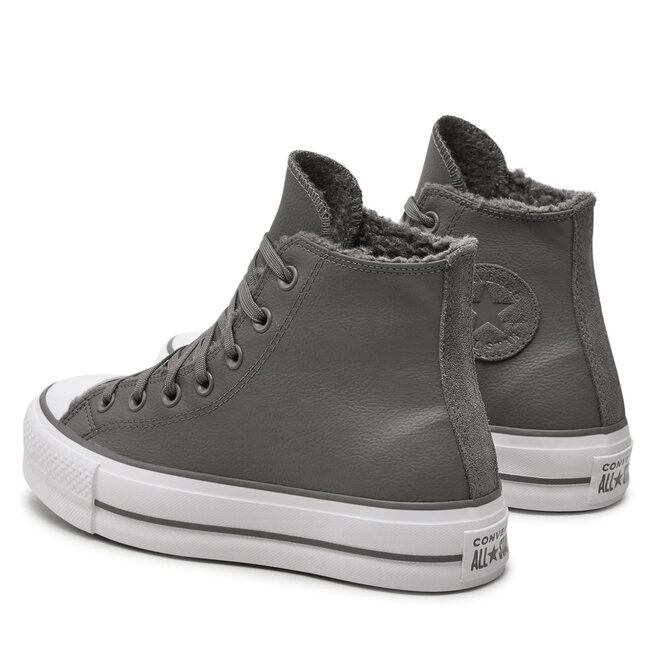 Sneakers aus Stoff Converse Chuck Taylor All Star Lift A05511C Grau ...