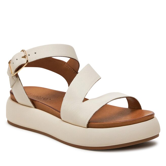 Sandały Inuovo A96001 Écru | eobuwie.com.pl