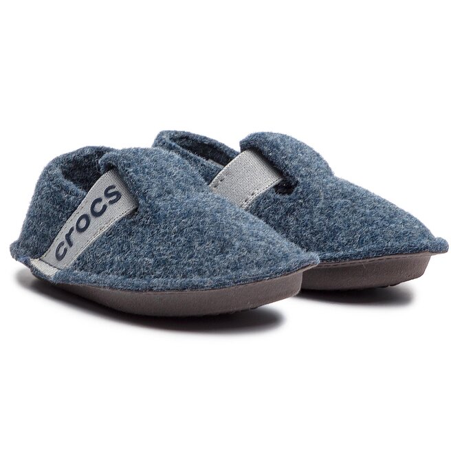 Pantofole Crocs Classic Slipper K 205349 Blu scuro | escarpe.it