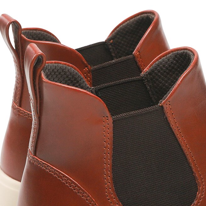 Kotníková obuv s elastickým prvkem ECCO Soft 7 W 47046301053 Hnědá ...