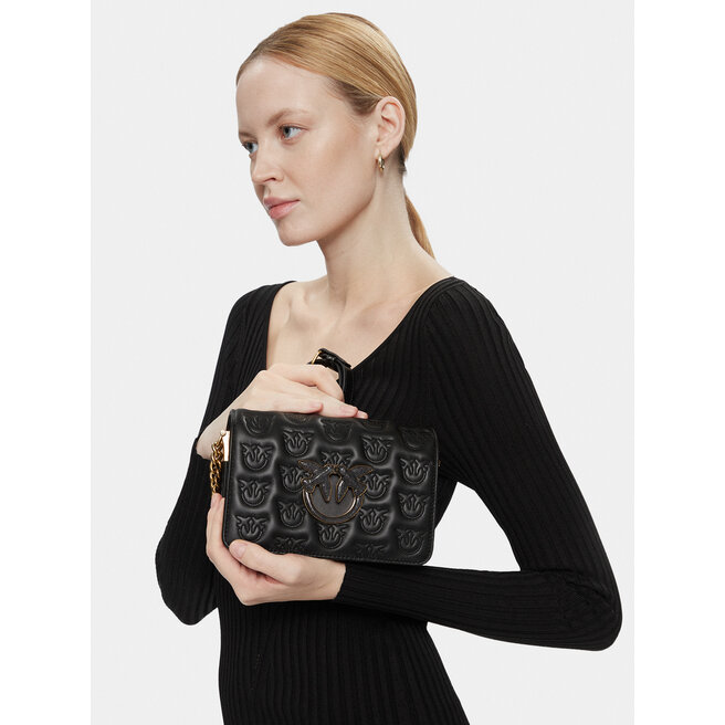 Borsetta Pinko Love Click Mini Al 23-24 PLTT 100067 A17D Nero | escarpe.it