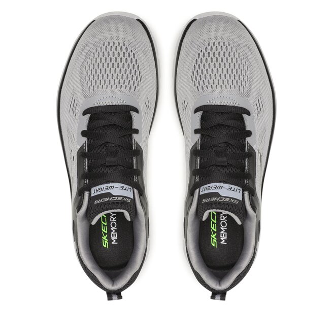 Sneakers Skechers Track Broader 232698/GYBK Gri | epantofi.ro