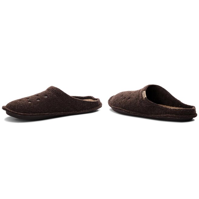 Hausschuhe Crocs Classic Slipper 203600 Espresso/Walnut | eschuhe.de