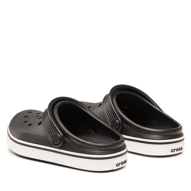Pantoletten Crocs Crocs Crocband Clean Clog 208477 Black 001 | eschuhe.de