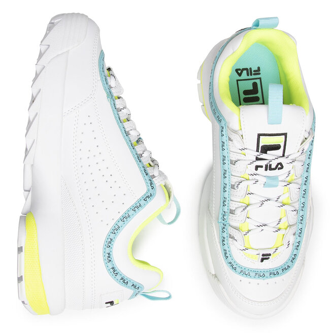 Sneakersy Fila Disruptor Logo Low Wmn 1010748.92Q Biały | eobuwie.com.pl