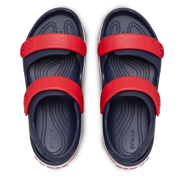 Sandały Crocs Crocband Cruiser Sandal Kids 209423 Granatowy | eobuwie ...