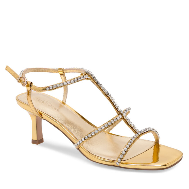 Sandały Badura JUSTINE-21723-115 Złoty | eobuwie.com.pl