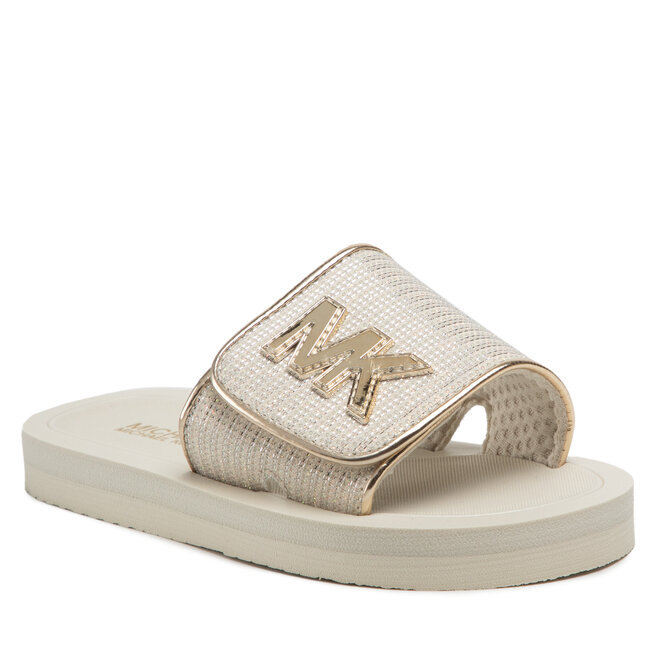 Chanclas MICHAEL KORS KIDS Eli Rylee MK100425C Oro | zapatos.es