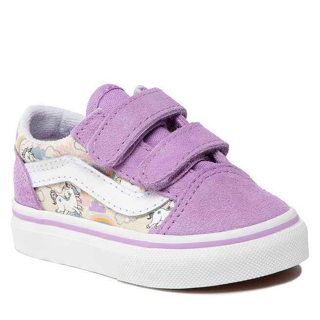 Sneakers aus Stoff Vans Old Skool V VN0A4VJJBD91 Mythical Glow Sheer ...