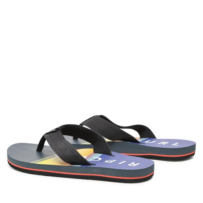 Japonki Rip Curl Ripper Open Toe TCTAK1 Czarny | eobuwie.com.pl