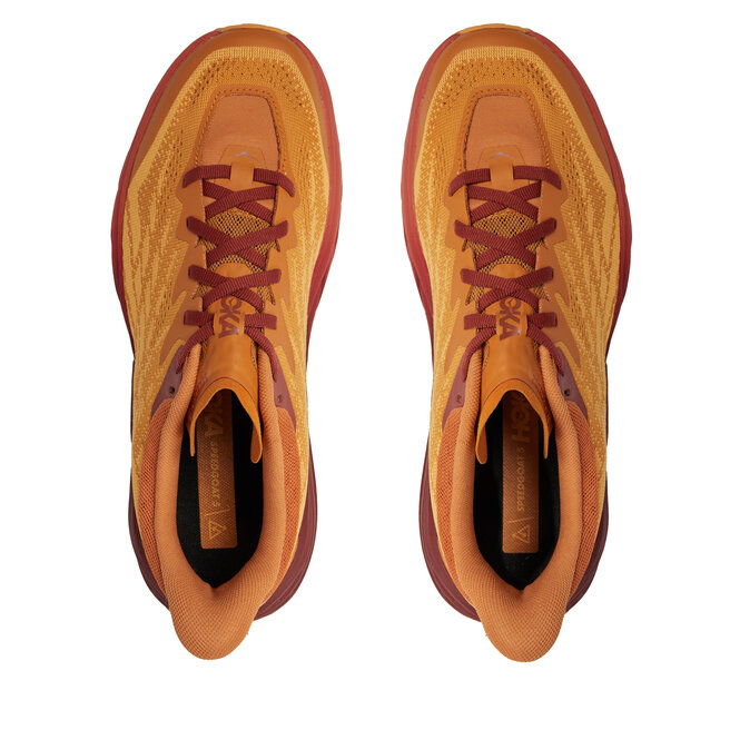 Buty do biegania Hoka Speedgoat 5 1123157 Pomarańczowy | eobuwie.com.pl
