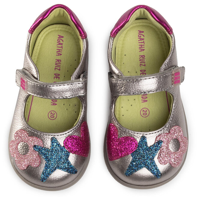 Pantofi Agatha Ruiz de la Prada 191902 A-Acero | epantofi.ro