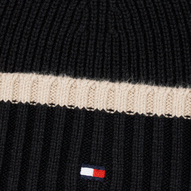 Berretto Tommy Hilfiger Block Flag Short Beanie AM0AM12030 Nero ...