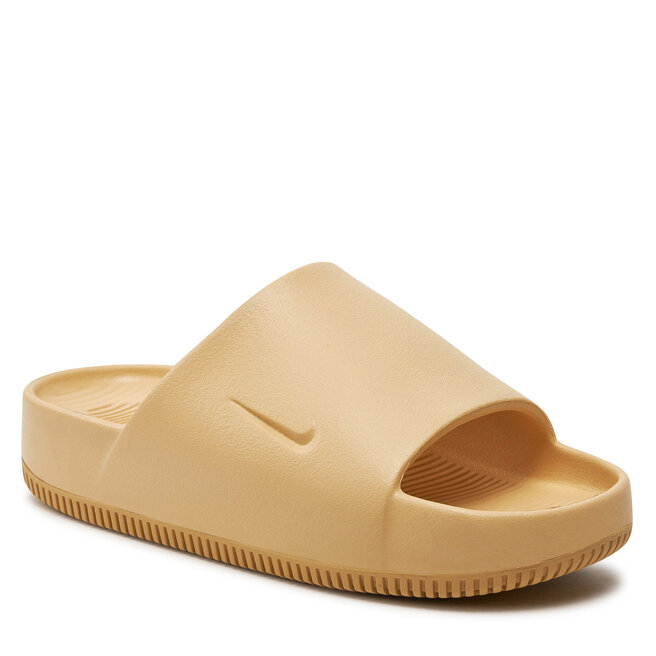Klapki Nike Calm Slide DX4816 200 Beżowy | eobuwie.com.pl