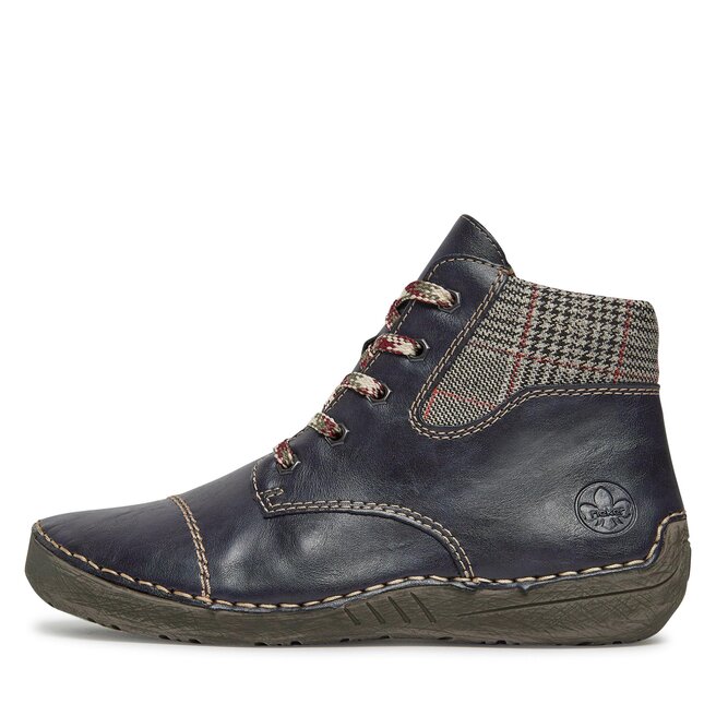Bokacsizma Rieker 52541-14 Kék | ecipo.hu