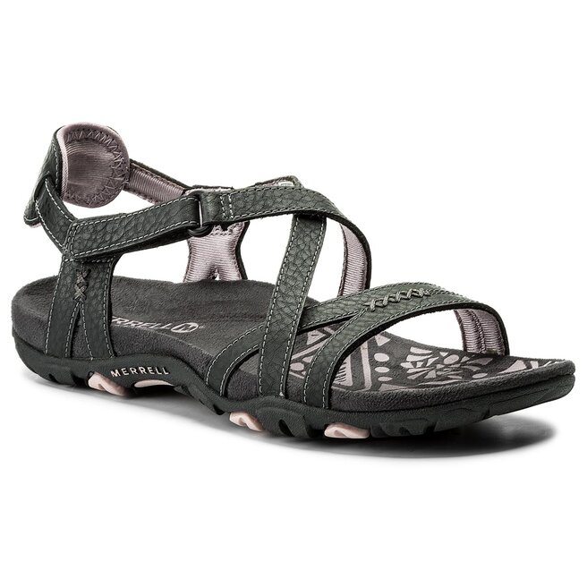 Sandały Merrell Sandspur Rose Ltr J289635C Czarny | eobuwie.com.pl
