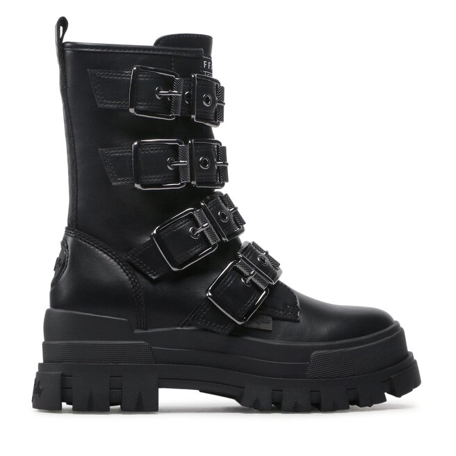 Stivaletti Buffalo Aspha Bike Hi BN1622157 Nero | escarpe.it