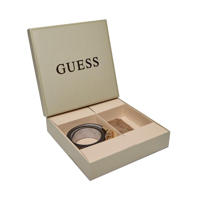 Zestaw upominkowy Guess Gift Box GFBOXW P3310 Brązowy | eobuwie.com.pl