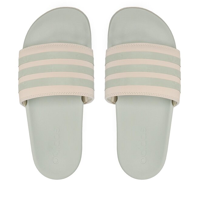 Pantoletten adidas Adilette Comfort Slides H03620 Beige | eschuhe.de