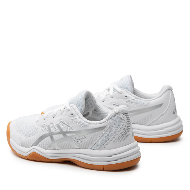 Παπούτσια Asics Upcourt 5 Gs 1074A039 White/Pure Silver 101 | epapoutsia.gr