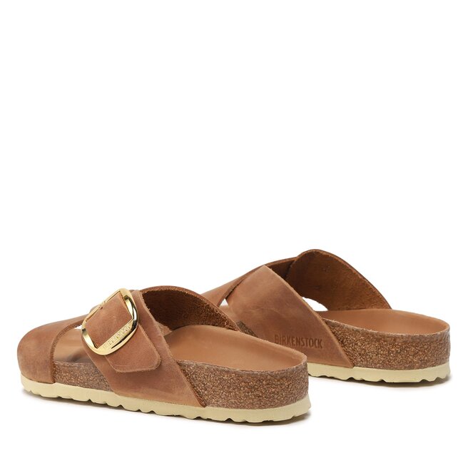 Pantoletten Birkenstock Siena 1020164 Cognac | eschuhe.de