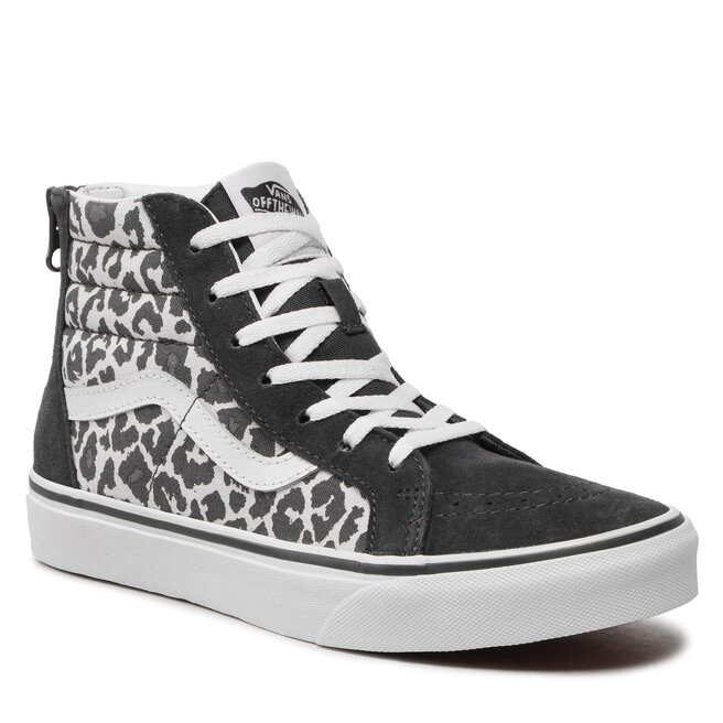 Sneakers Vans Sk8-Hi Zip VN0A4UI41O71 Snow Leopard Asphalt | epantofi.ro