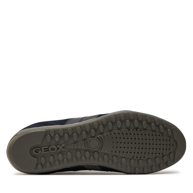 Sneakers Geox U Wells C U52T5C 022ME CF47J Navy/Dk Burgundy | eschuhe.de