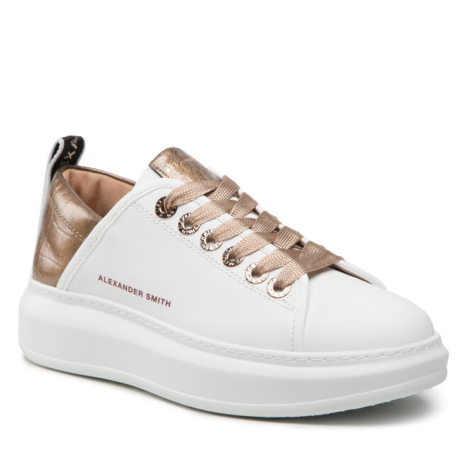 Sneakers Alexander Smith Wembley ASAVE1D04WBZ White Bronze | eschuhe.de