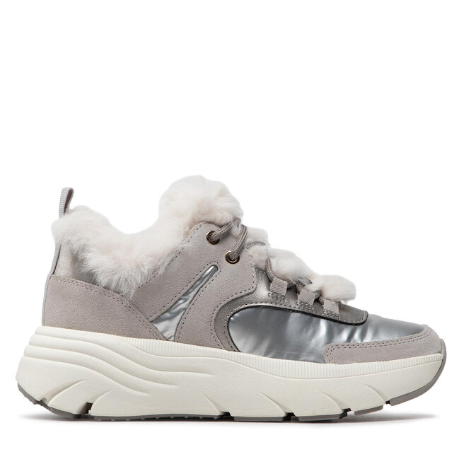 Сникърси Geox D Diamanta B D26UFB 0FUNF C1007 Сребрист | obuvki.bg